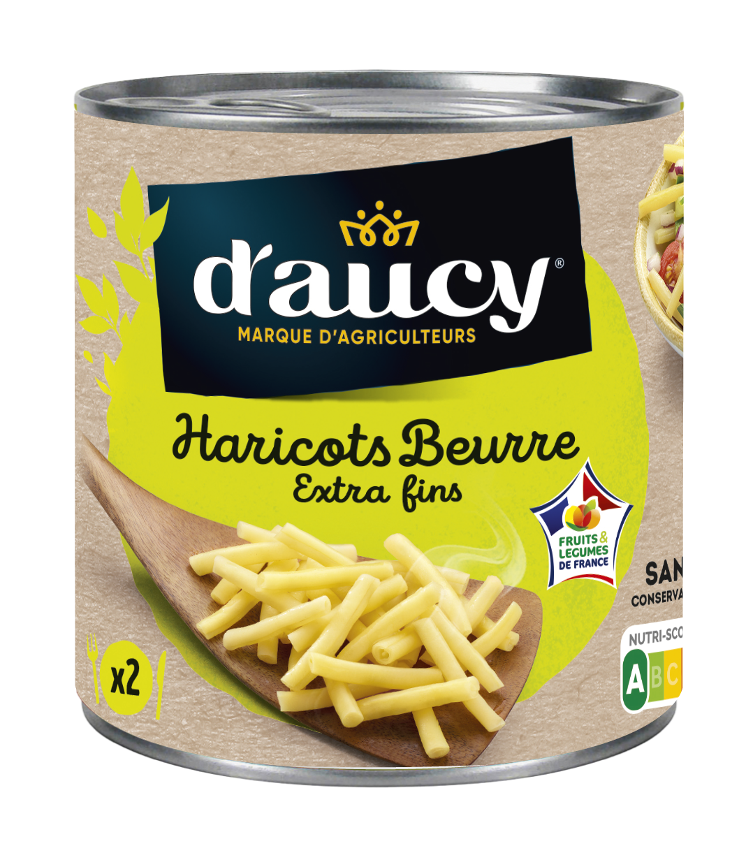 Haricots Beurre Extra fins - d'aucy