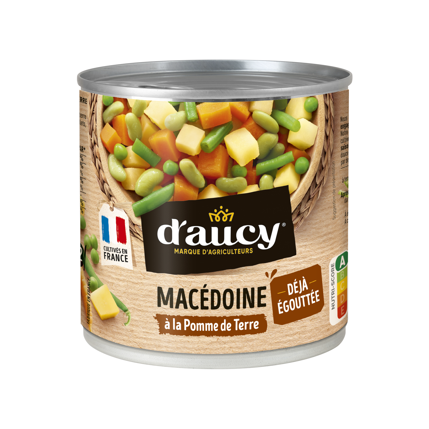 Macédoine déjà égouttée - d'aucy