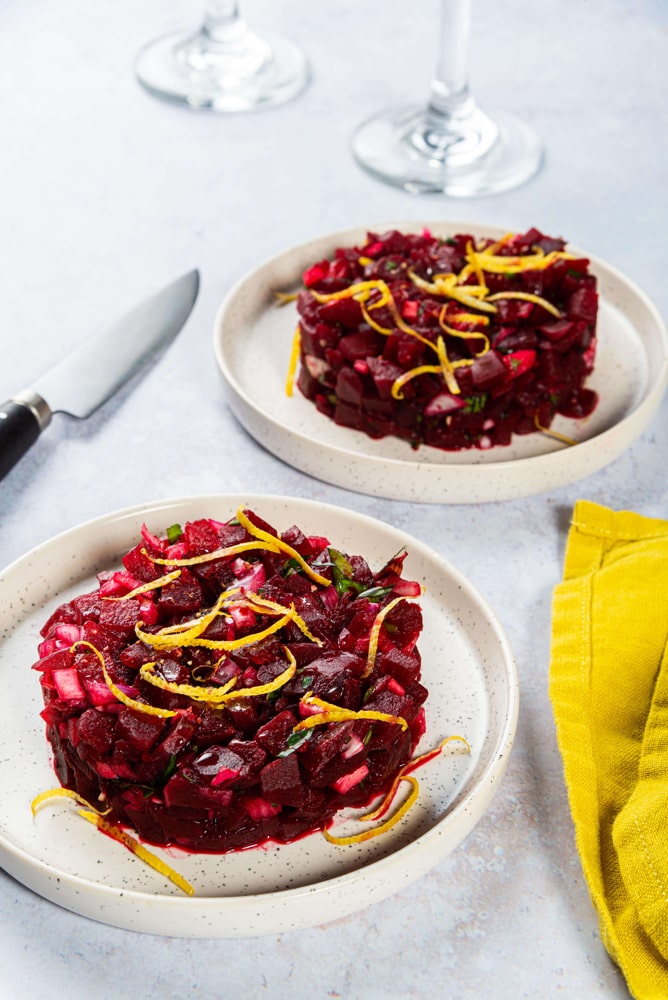 Tartare de Betteraves aux épices - Une recette d'aucy