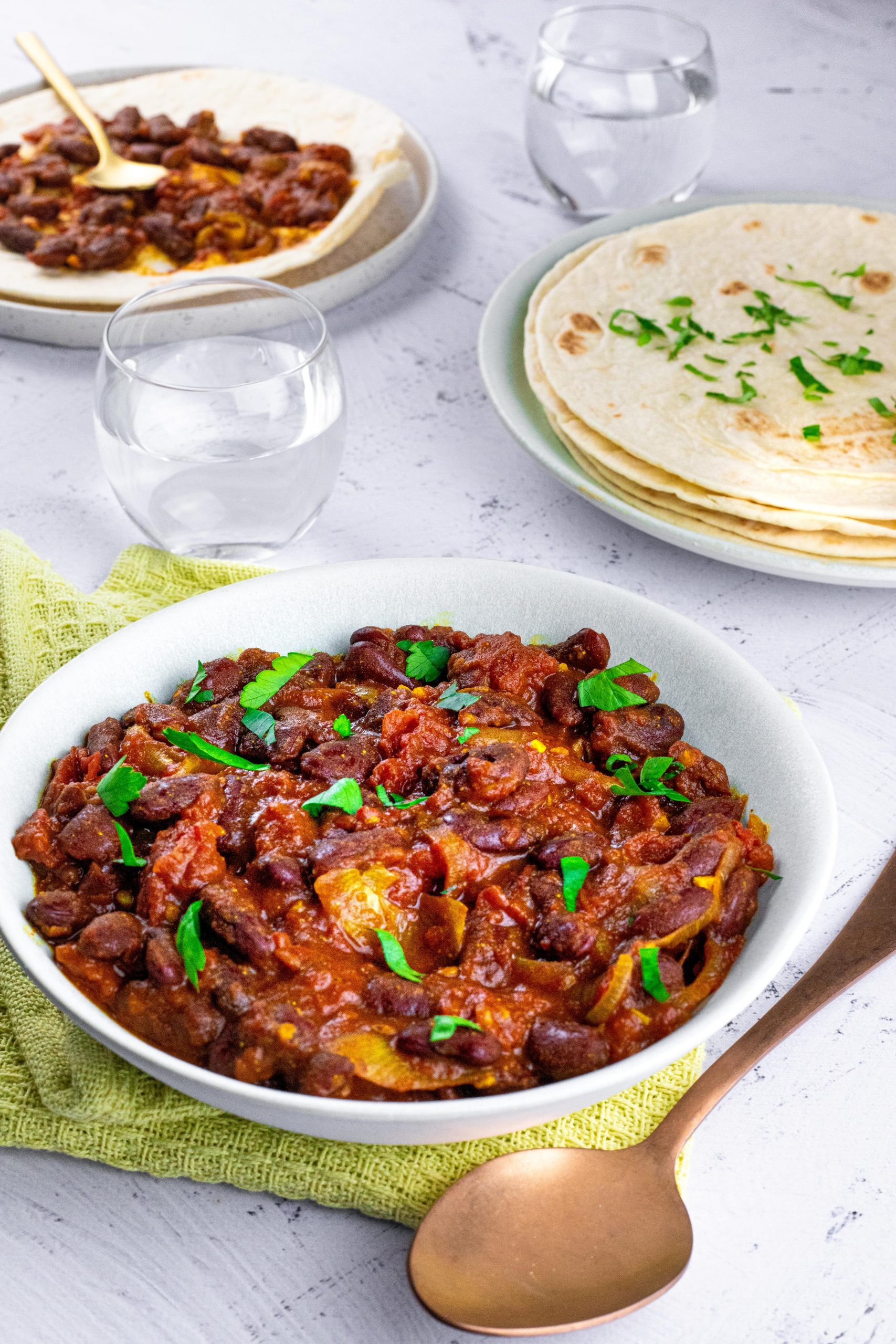 Curry de haricots rouges - Une recette d'aucy