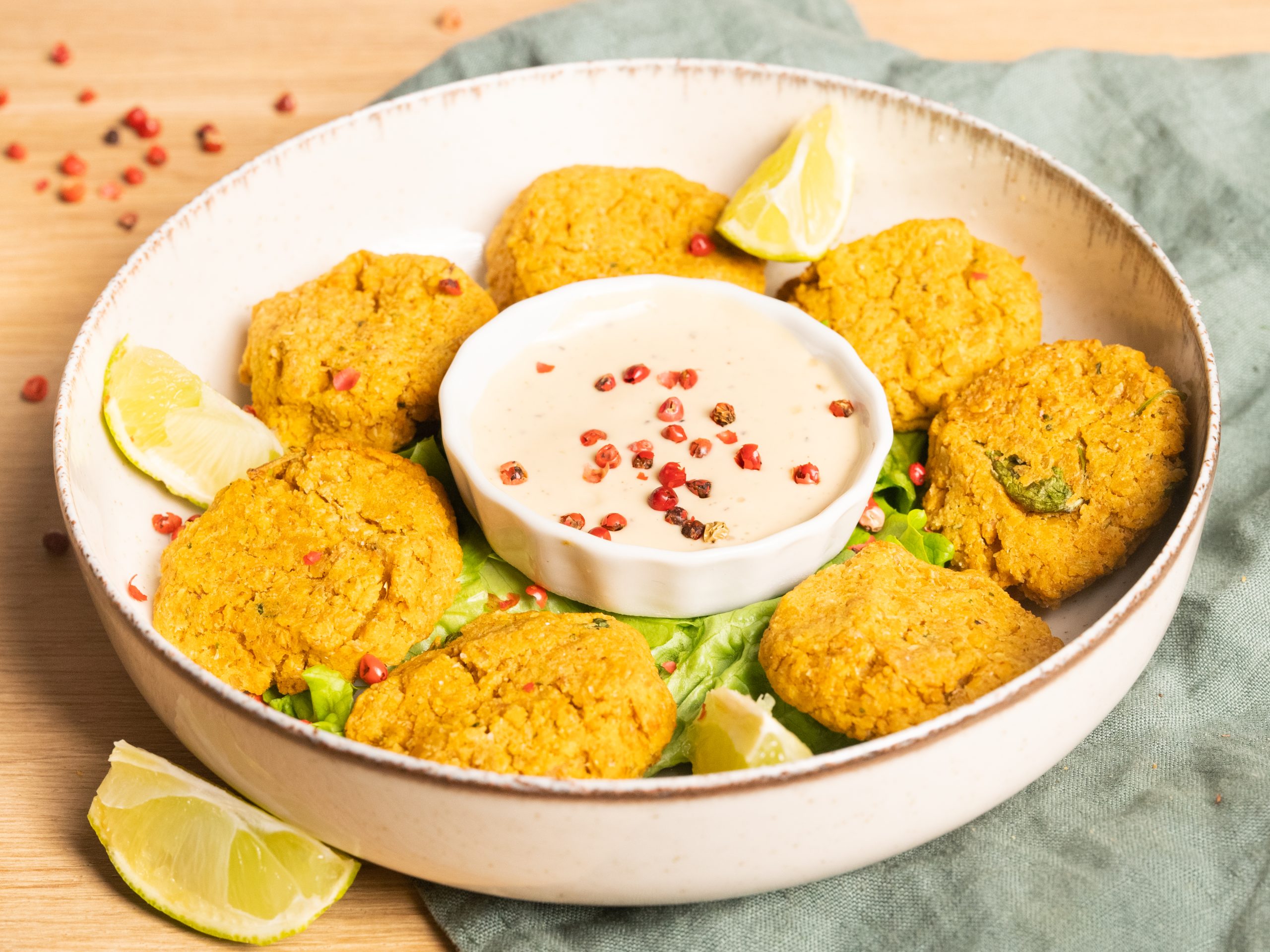 Falafels de pois chiches - Une recette d'aucy