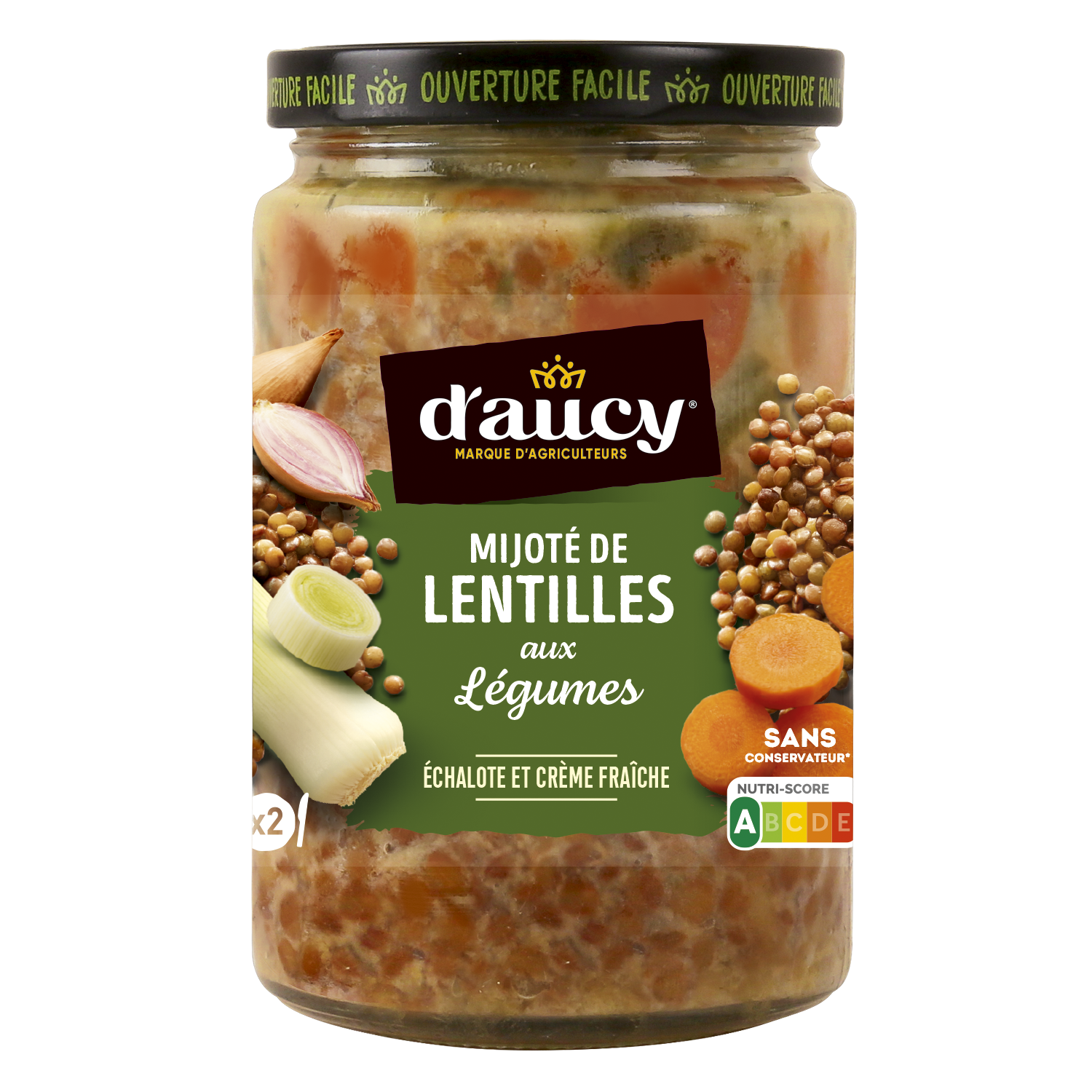03017800509883 - Mijoté de lentilles aux petits légumes d'aucy 380g - d ...
