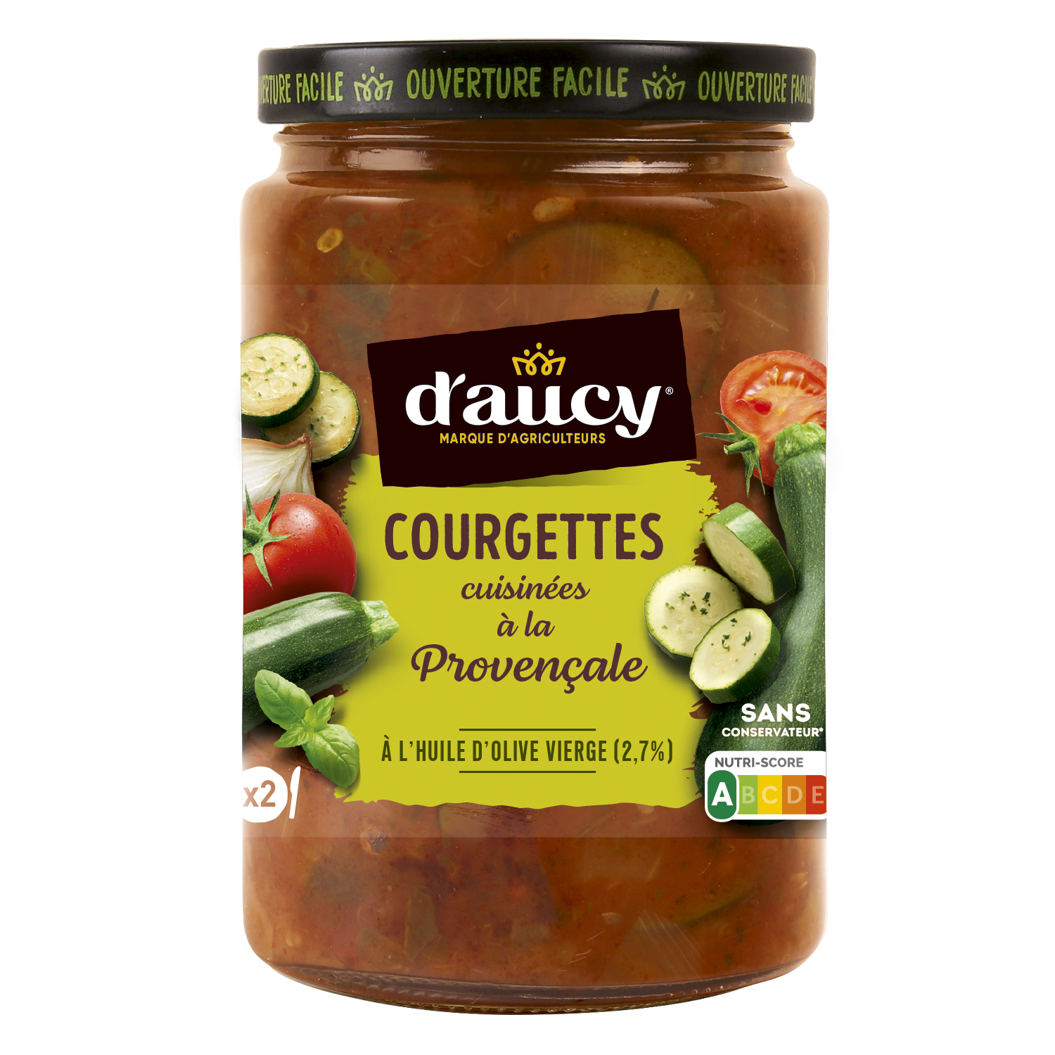 Courgettes à la Provençale - d'aucy